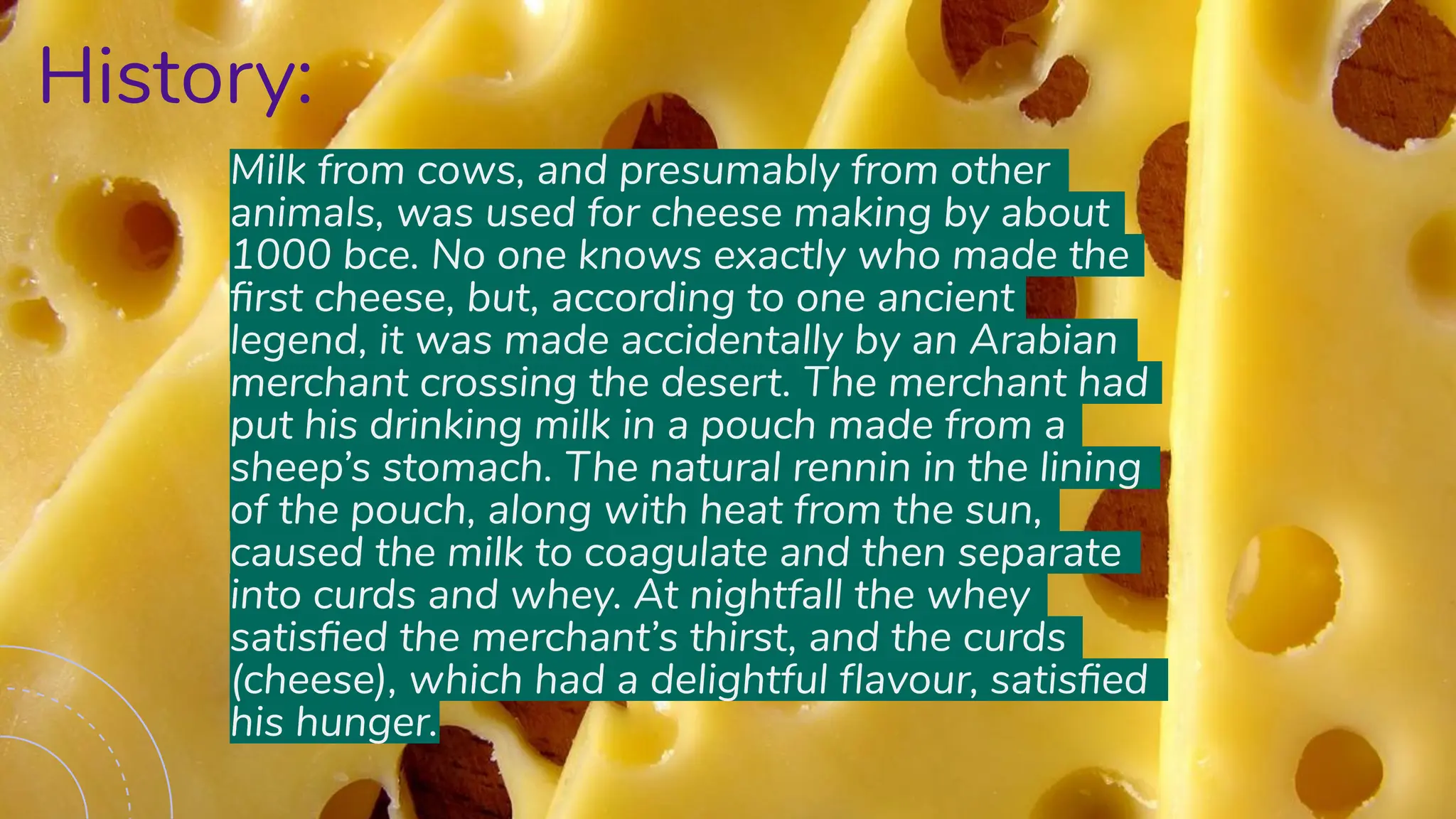 Production of cheese in industrial science | PDF