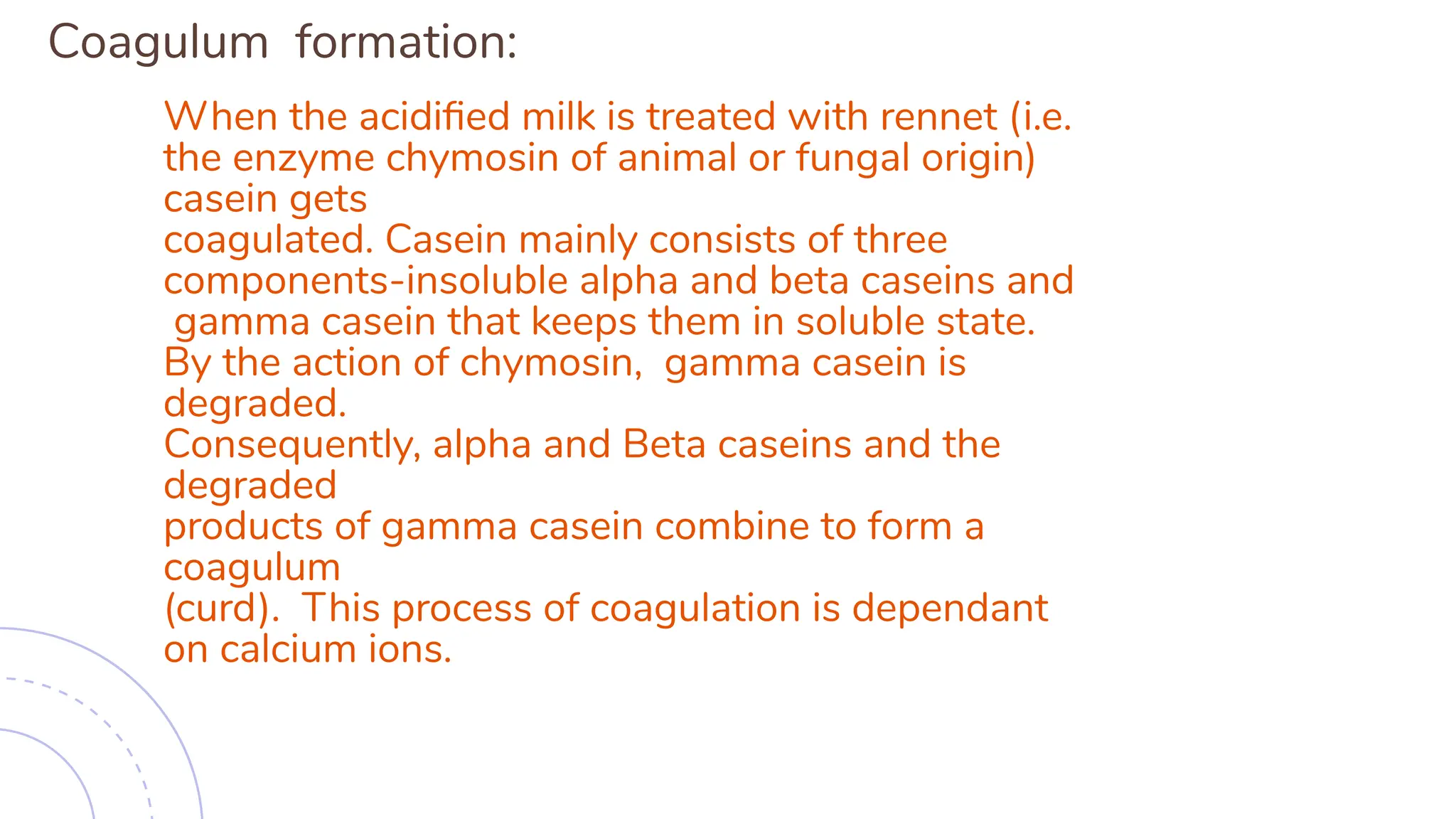 Production of cheese in industrial science | PDF