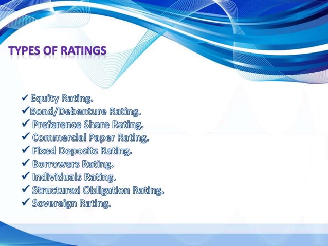 A Presentation on Credit Rating Agency & Its Importance | PPT