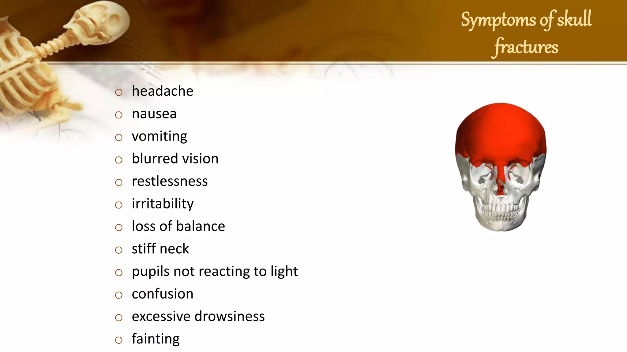 Clinical Anatomy of Skull (Presentation by Muhammad Arslan Yasin ...