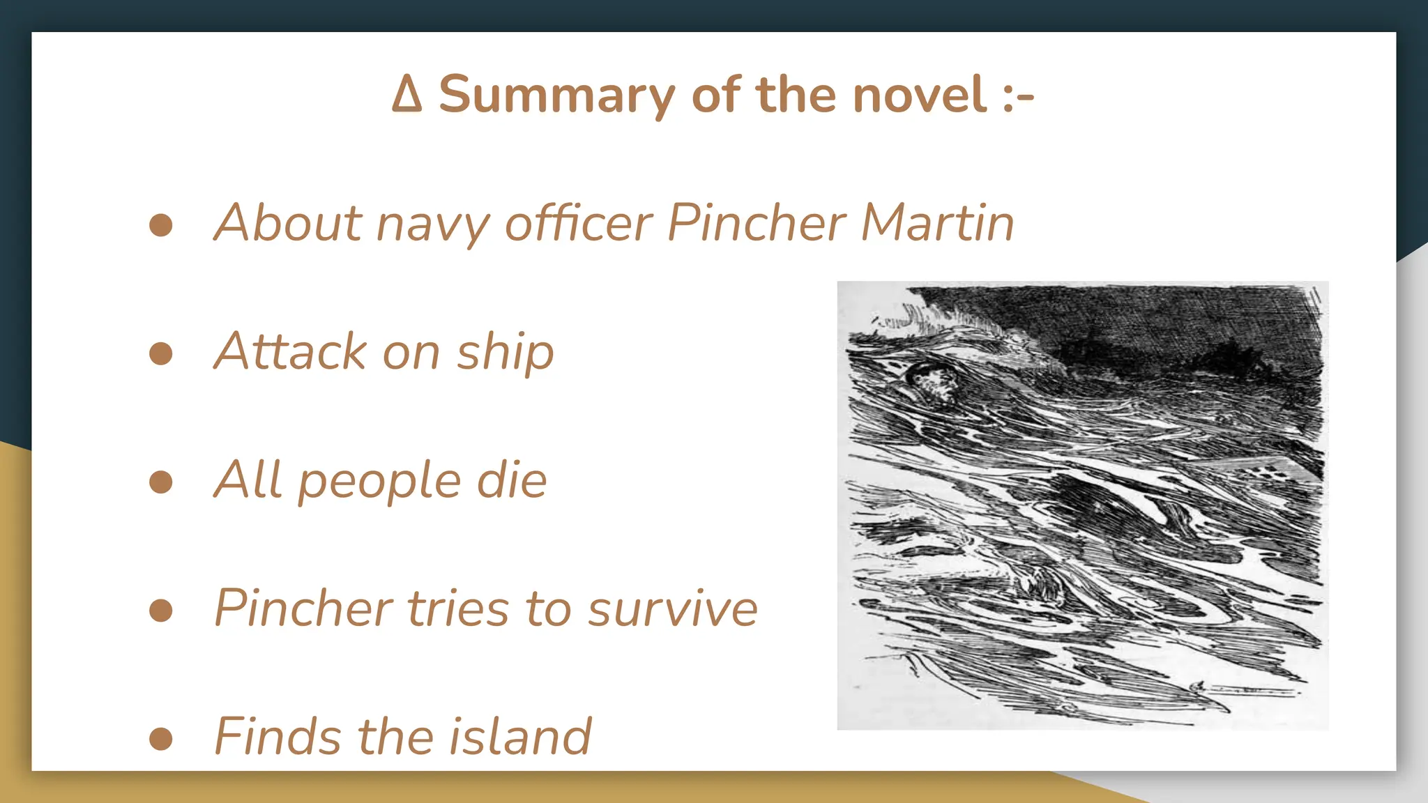 Pincher Martin by William Golding (3rd novel) | PDF