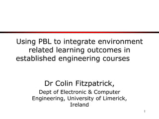Presentation by colin fitzpatrick 0 | PPT