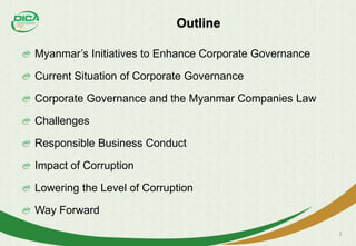 DICA - Aung Naing OO: Enhanced Requirements for Effective Corporate ...