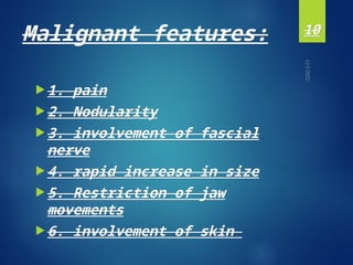 Parotid mass Presentation by Dr shahid iqbal.ppt