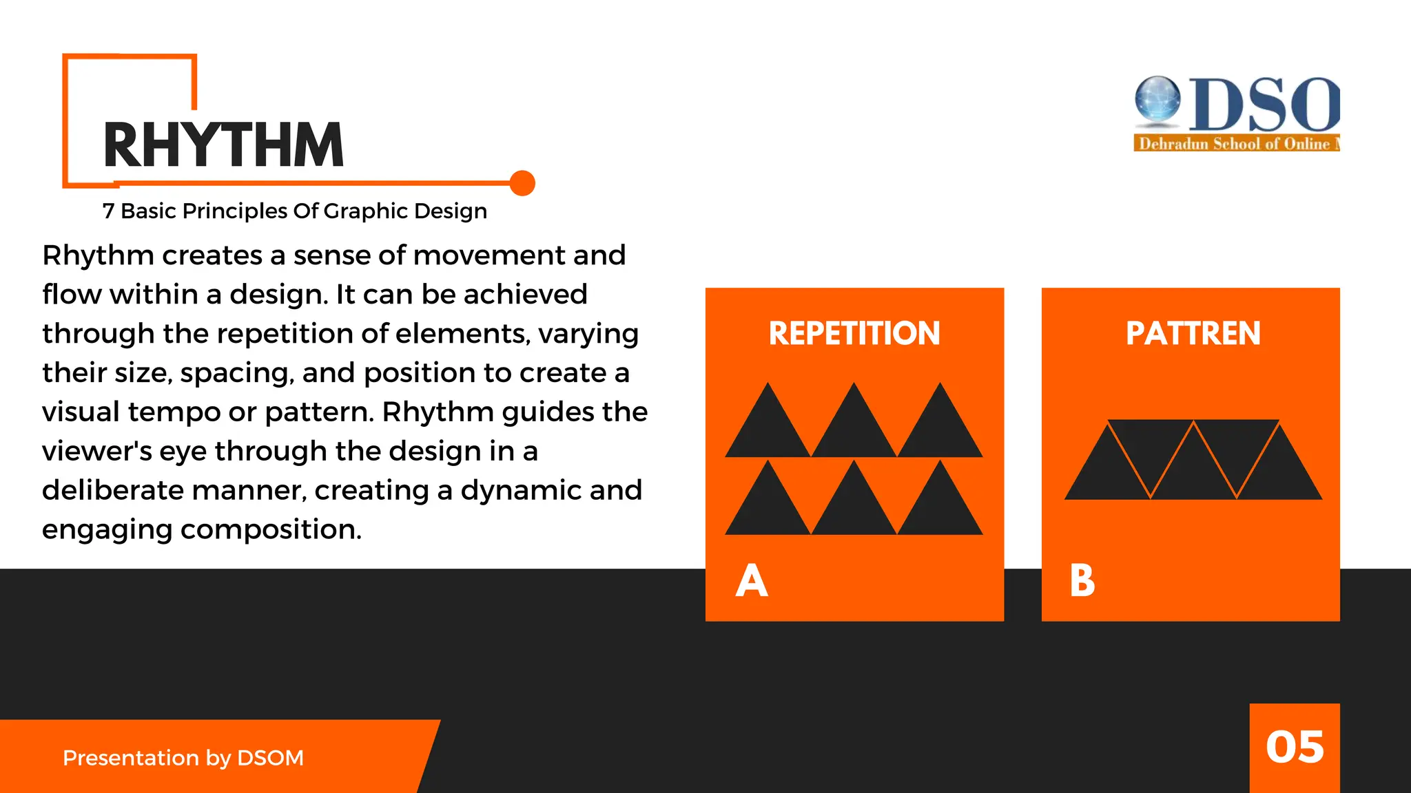7 Basic Principles Of Graphic Design - DSOM | PPTX
