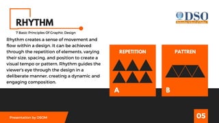 7 Basic Principles Of Graphic Design - DSOM | PPTX