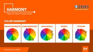 7 Basic Principles Of Graphic Design - DSOM | PPTX