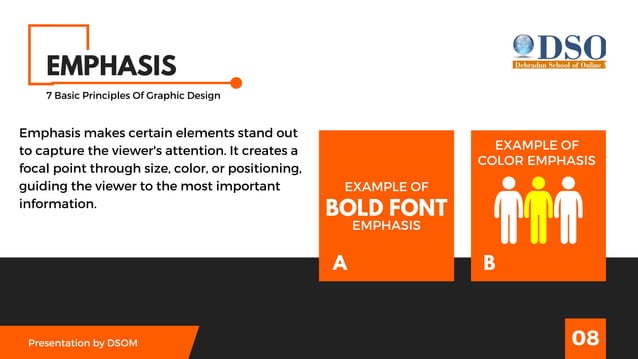 7 Basic Principles Of Graphic Design - DSOM | PPTX | Design | Fine Art