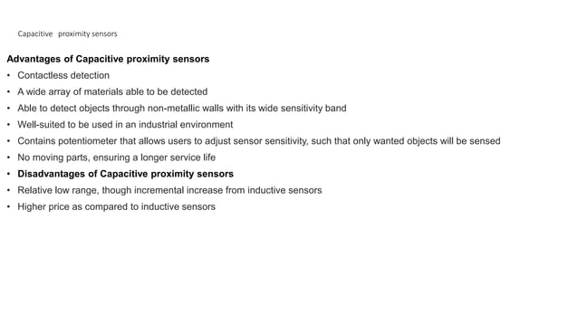 Presentation by ICA on limit switches and proximity sensors.pptx | Computer Peripherals | Computing