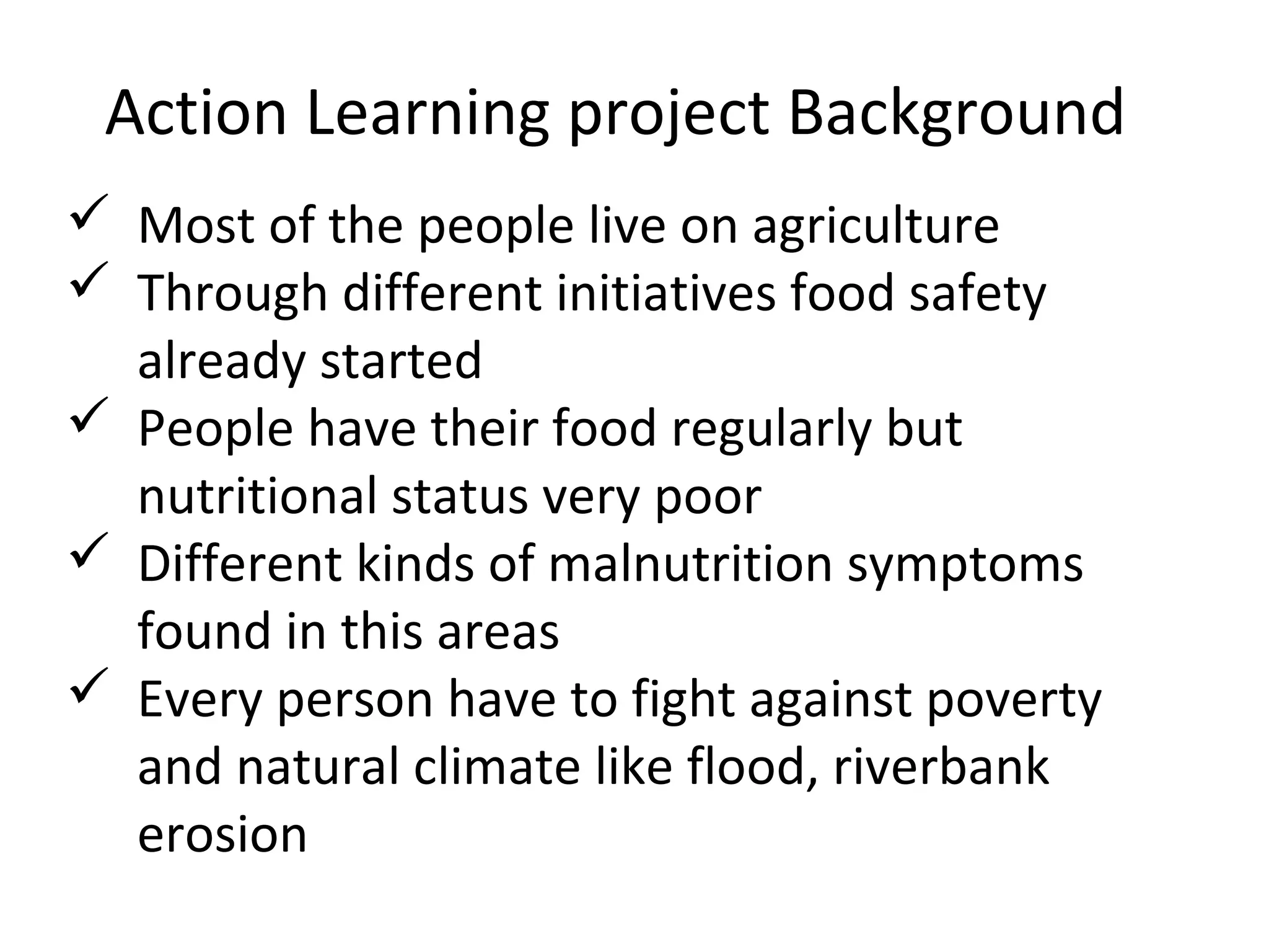 Action Learning Project through DAE and BIID | PPT