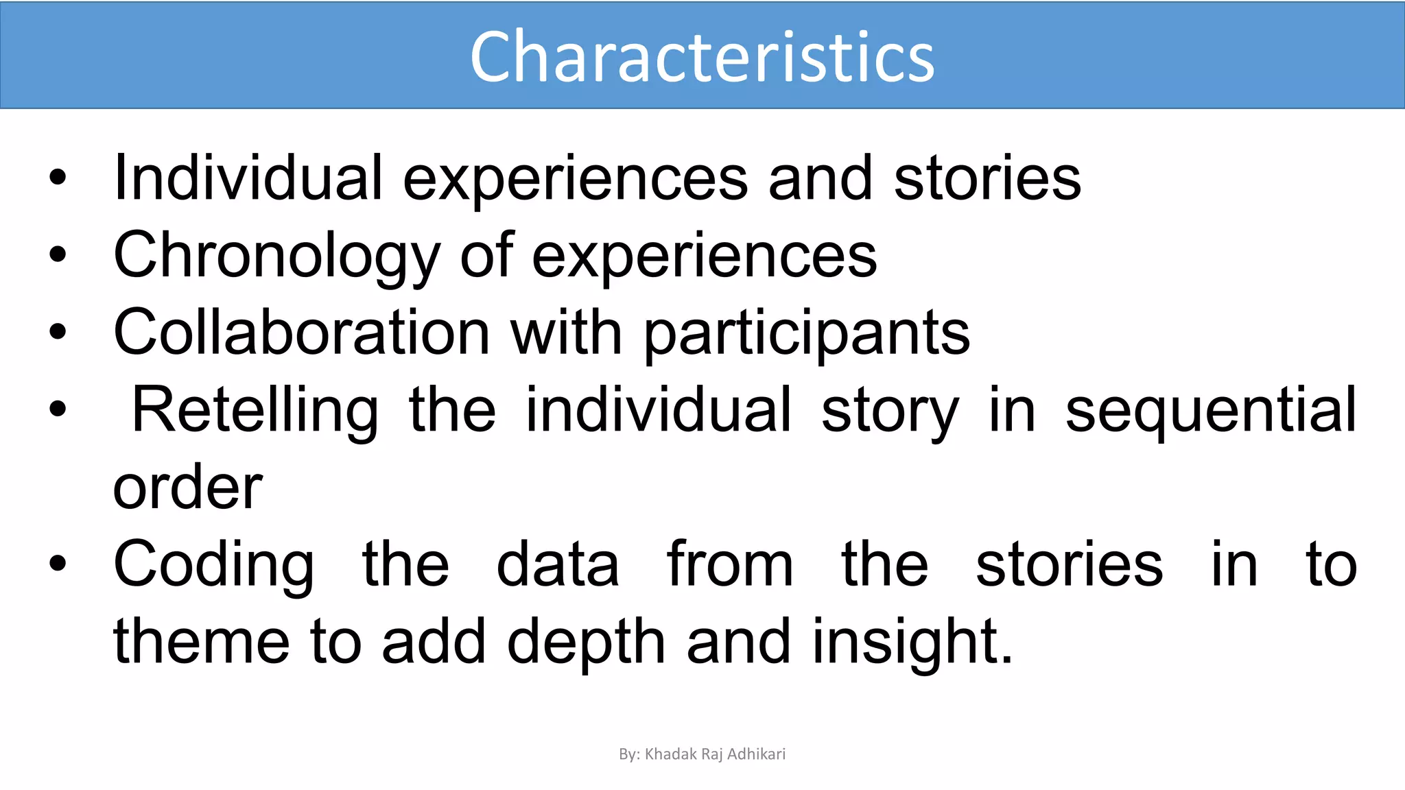 Narrative Research Design | PPTX
