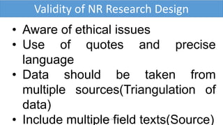 Narrative Research Design | PPTX