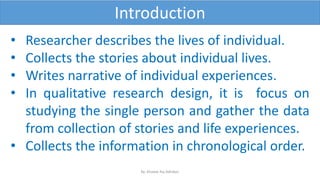 Narrative Research Design | PPTX