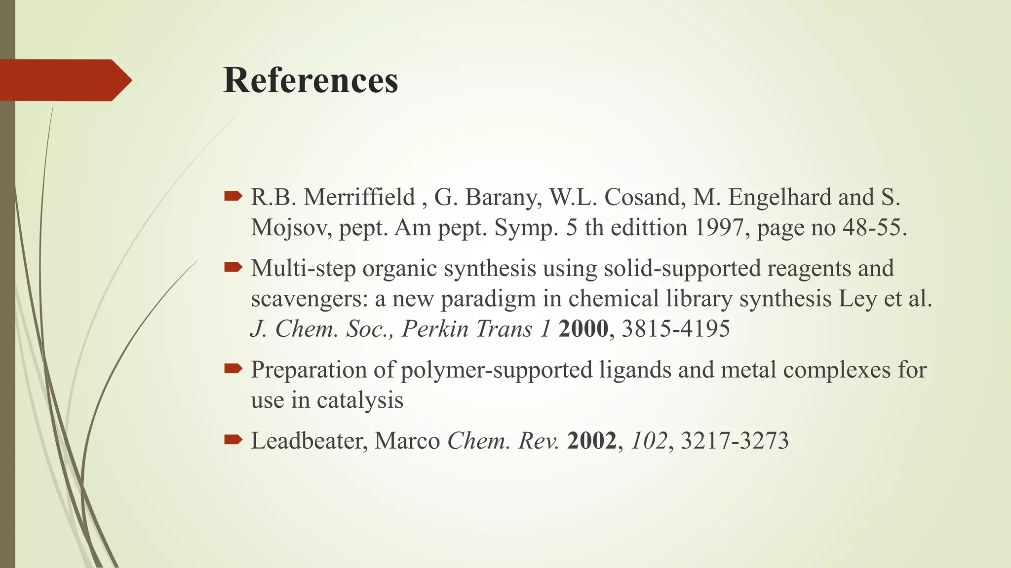 solid phase synthesis Presentation by komal | PPTX
