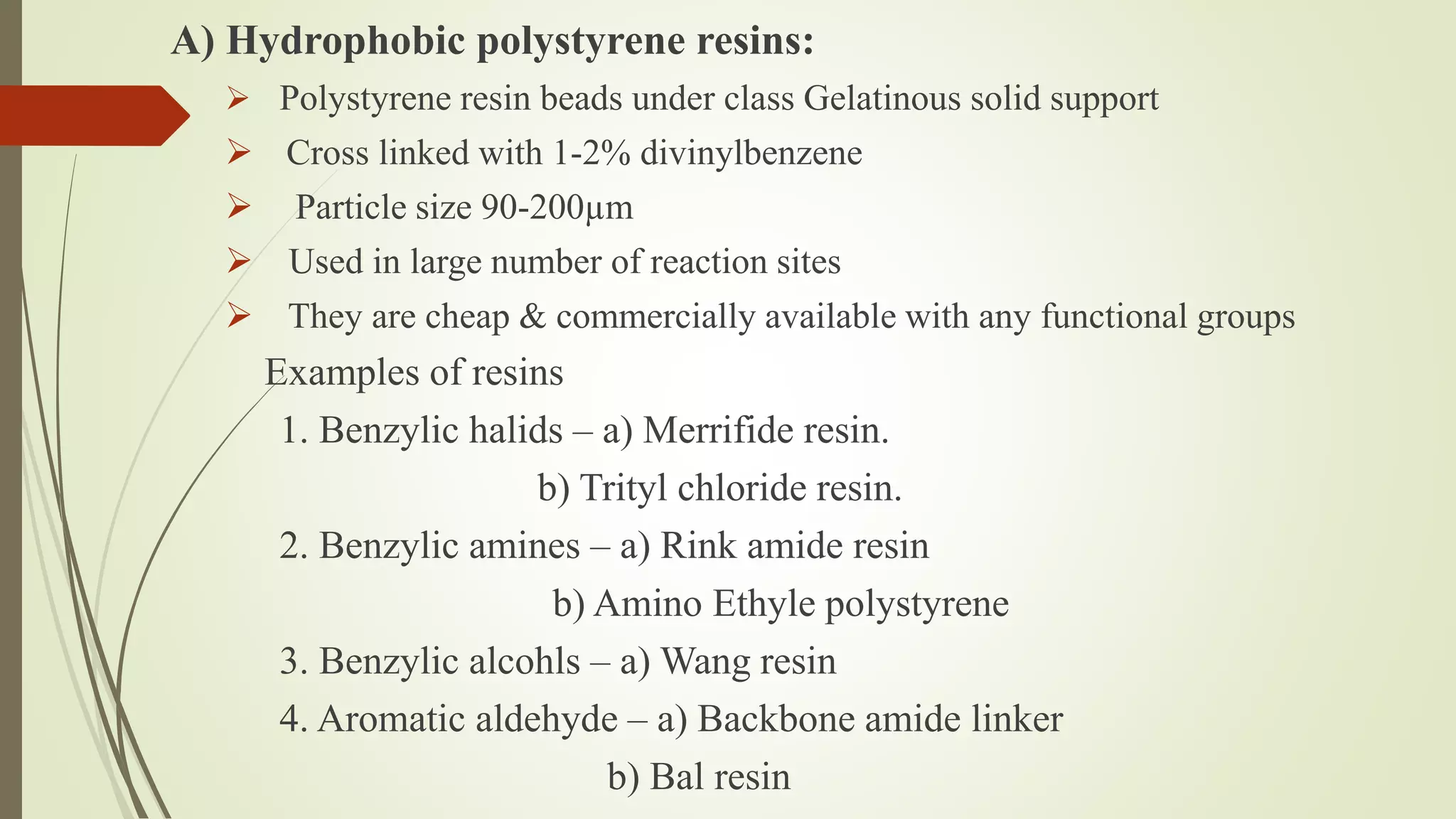 solid phase synthesis Presentation by komal | PPTX