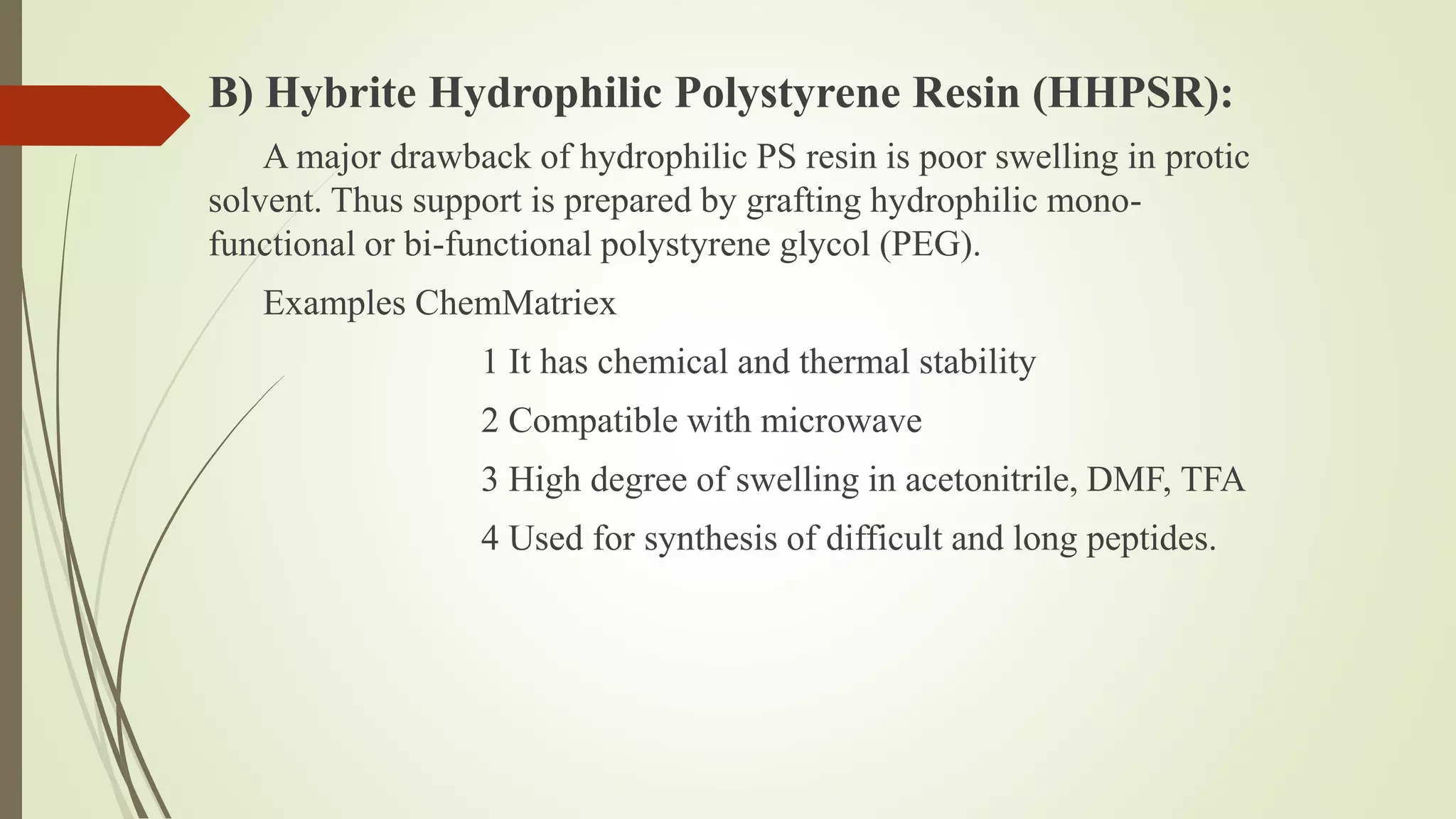 solid phase synthesis Presentation by komal | PPTX