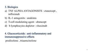 Rheumatoid arthritis and osteoarthritis presentation by Madhukar S ...