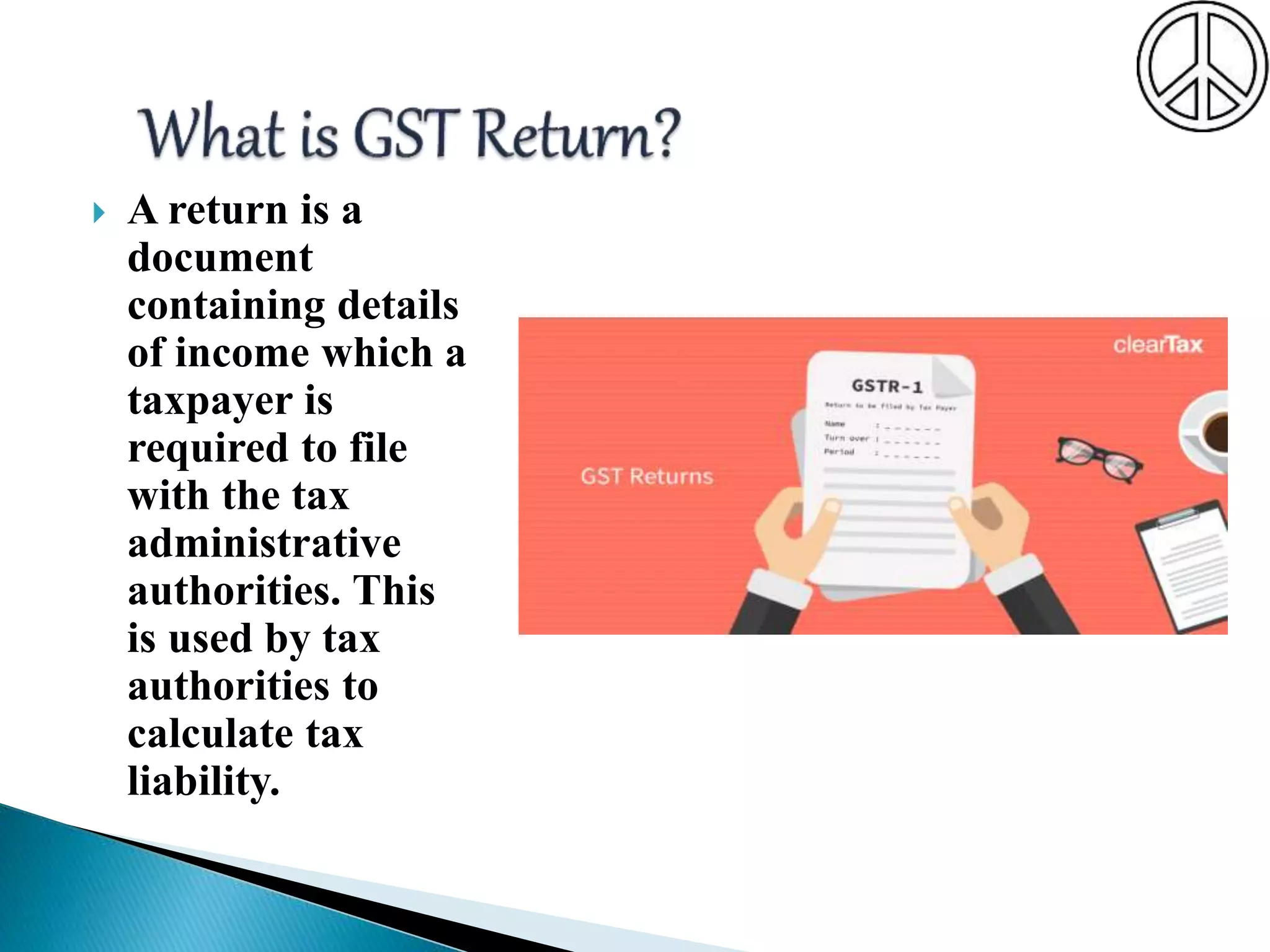 Gst Return Filing Pptx