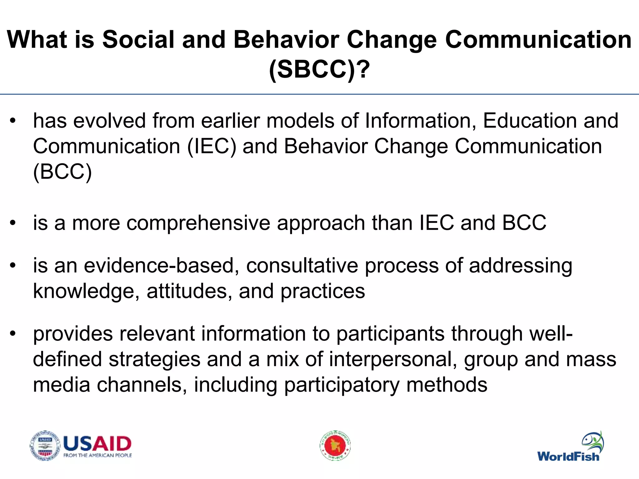 Effectiveness of Social and Behavior Change Communication in ...