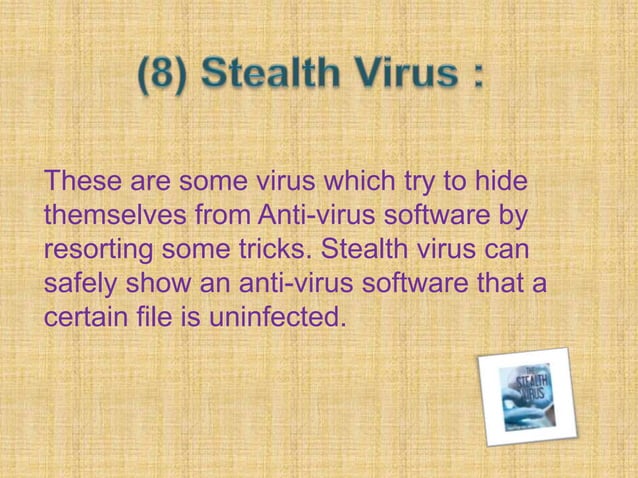Presentation on Computer Viruses | PPTX