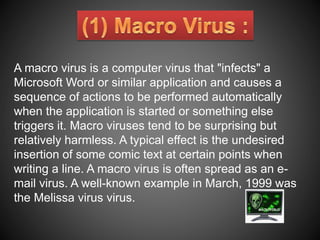 Presentation on Computer Viruses | PPTX