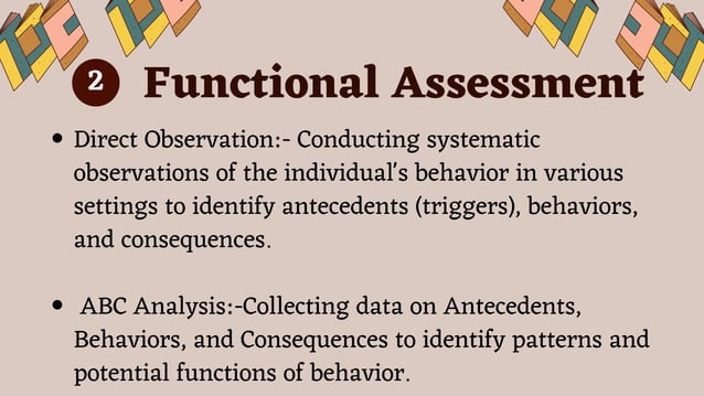 Behavior assessment- various phases of a program | PPT