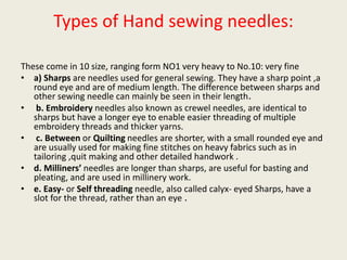 Sewing Neddie | PPTX