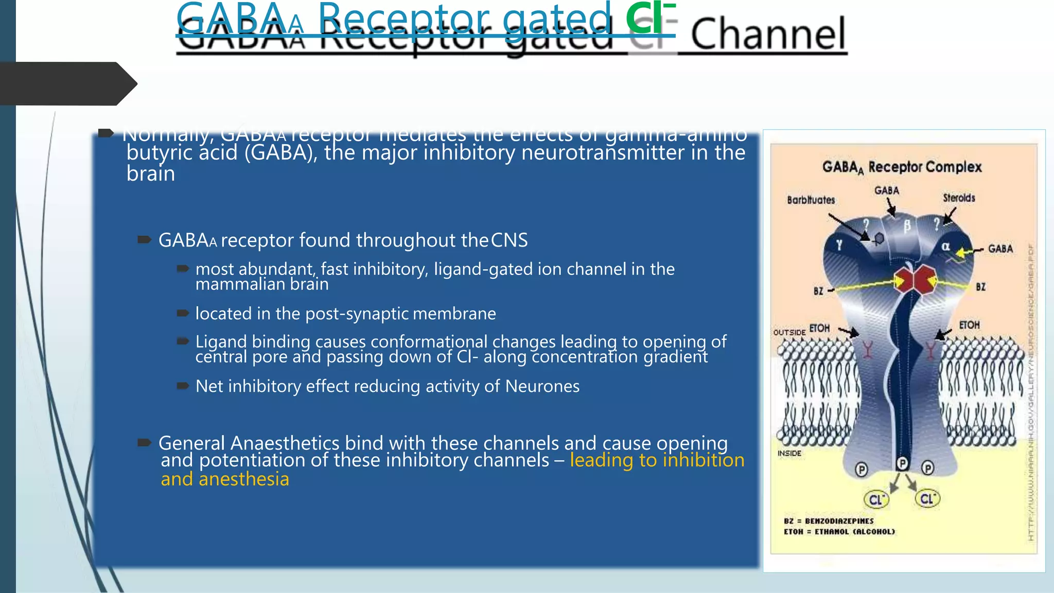 General anesthesia Presentation by Muhammad Saeed | PPTX
