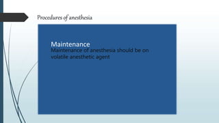 General anesthesia Presentation by Muhammad Saeed | PPTX