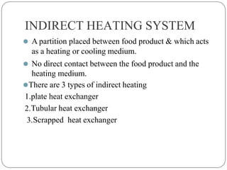 preservation of food by UHT and sterilization | PPTX