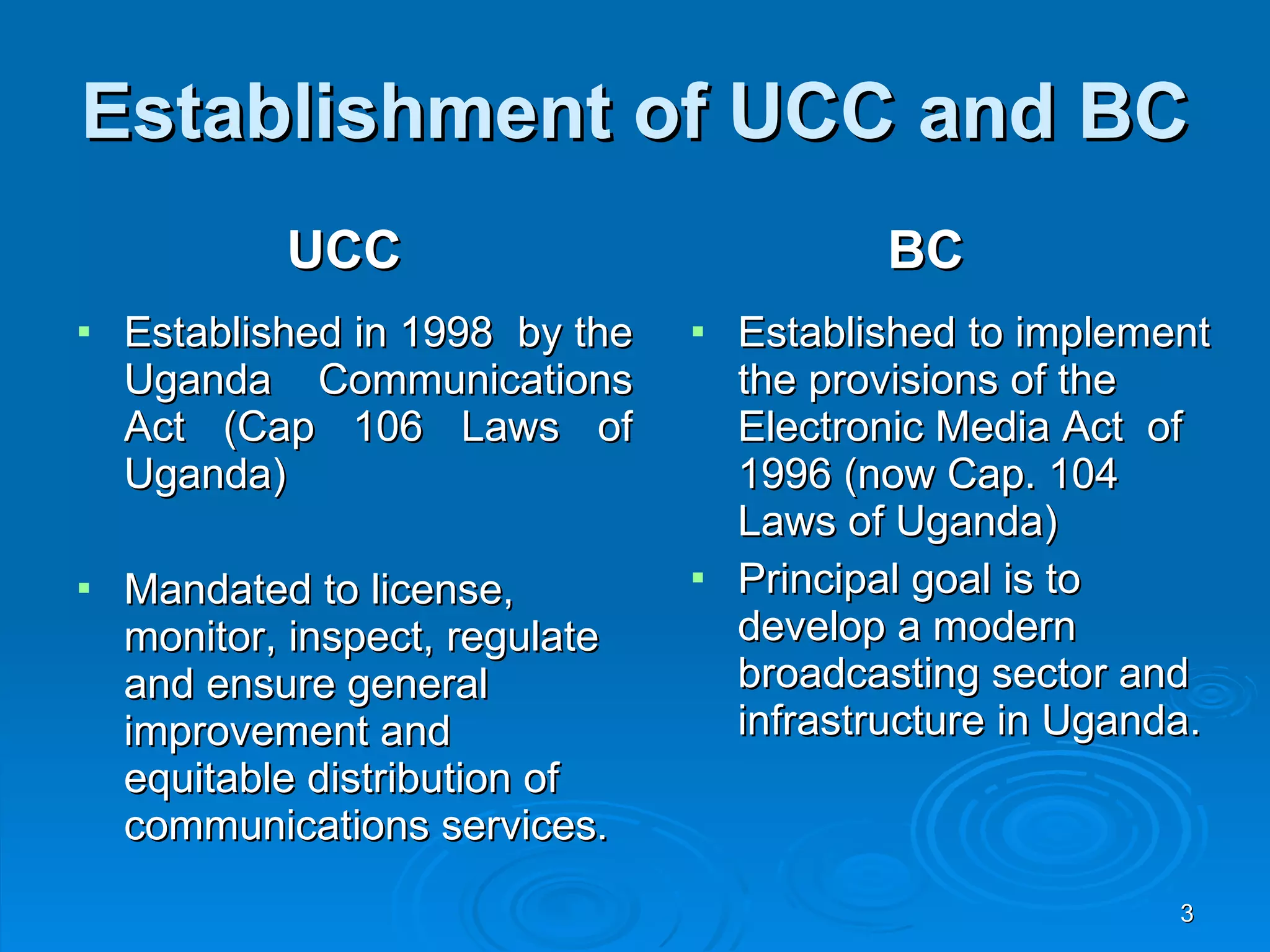 Presentation by UCC ED | PPT