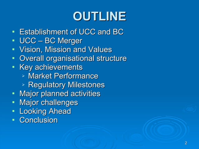 Presentation by UCC ED | PPT