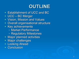 Presentation by UCC ED | PPT