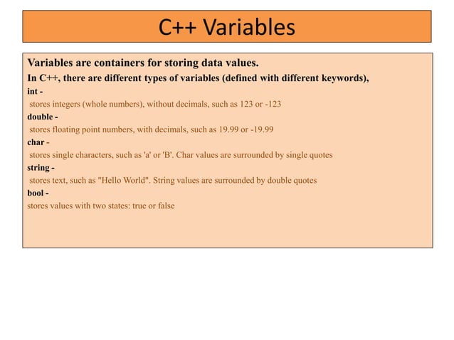 Procedure Oriented Programming Object Oriented Programming Basic Concept Of Object Oriented