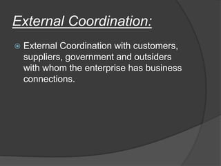 Presentation c ordination | PPTX