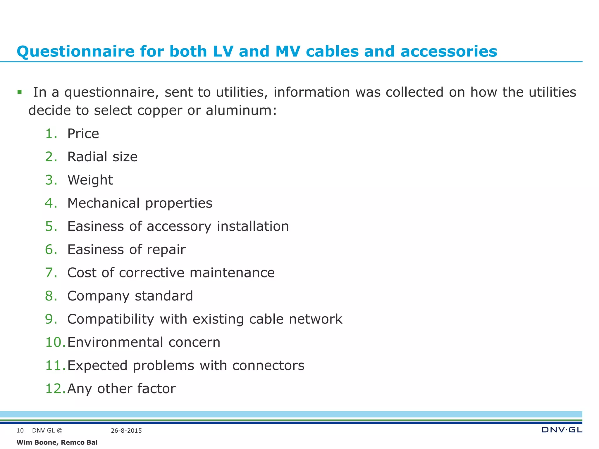 Copper and aluminum compared in a life-cycle cost perspective | PDF