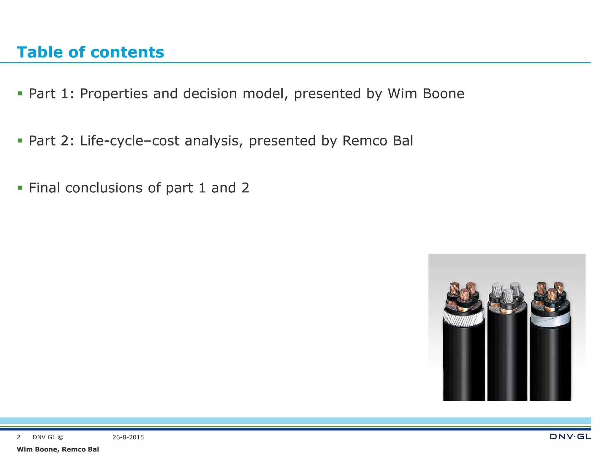 Copper and aluminum compared in a life-cycle cost perspective | PDF
