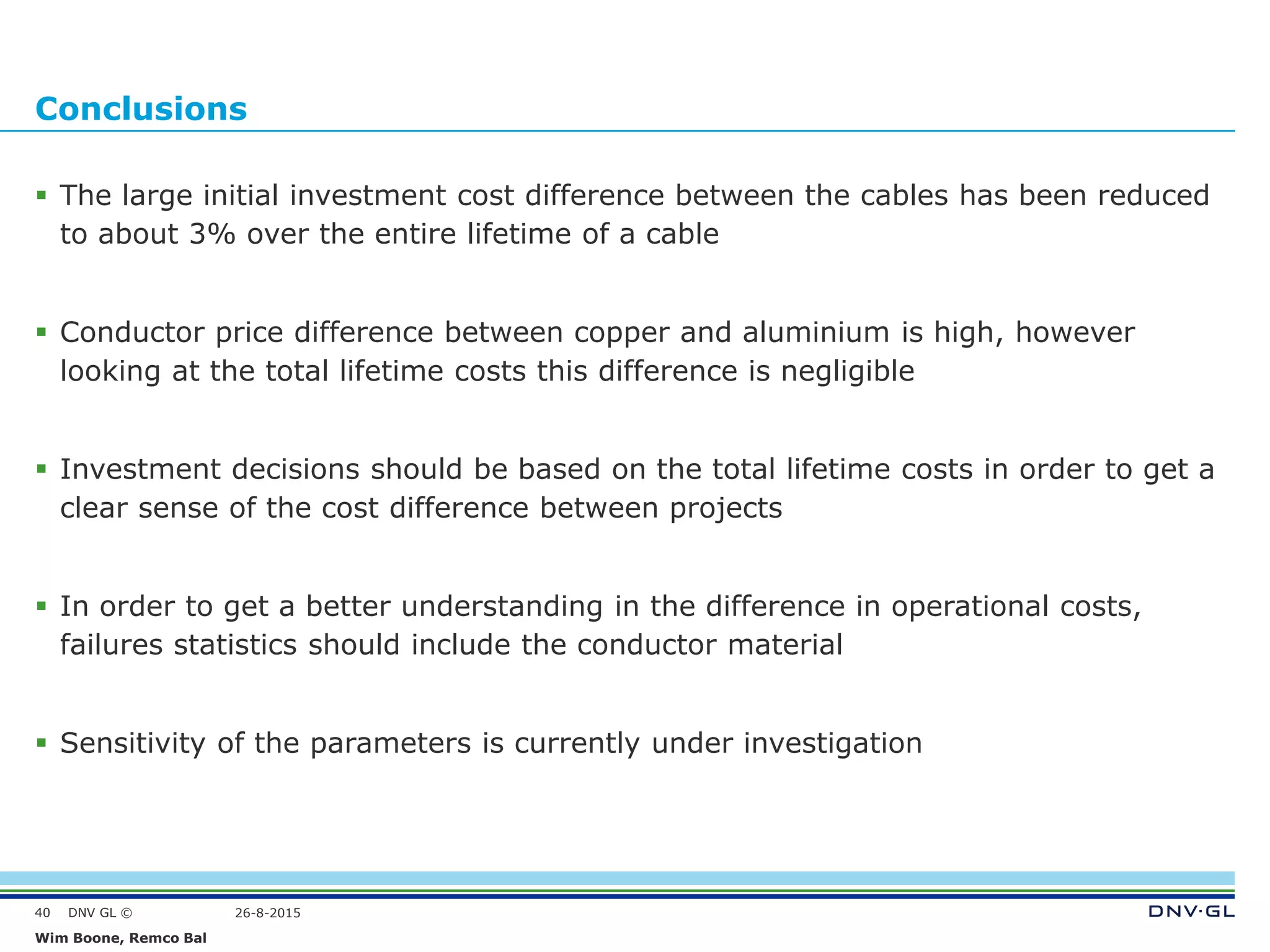 Copper and aluminum compared in a life-cycle cost perspective | PDF