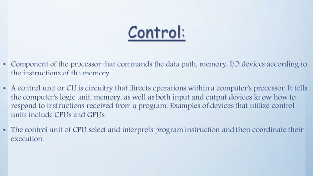 Computer Architecture Design (CAD) | PPT
