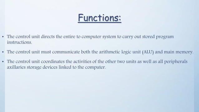 Computer Architecture Design (CAD) | PPT