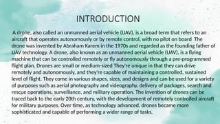 Presentation CAD for drone project including pictures | PPT