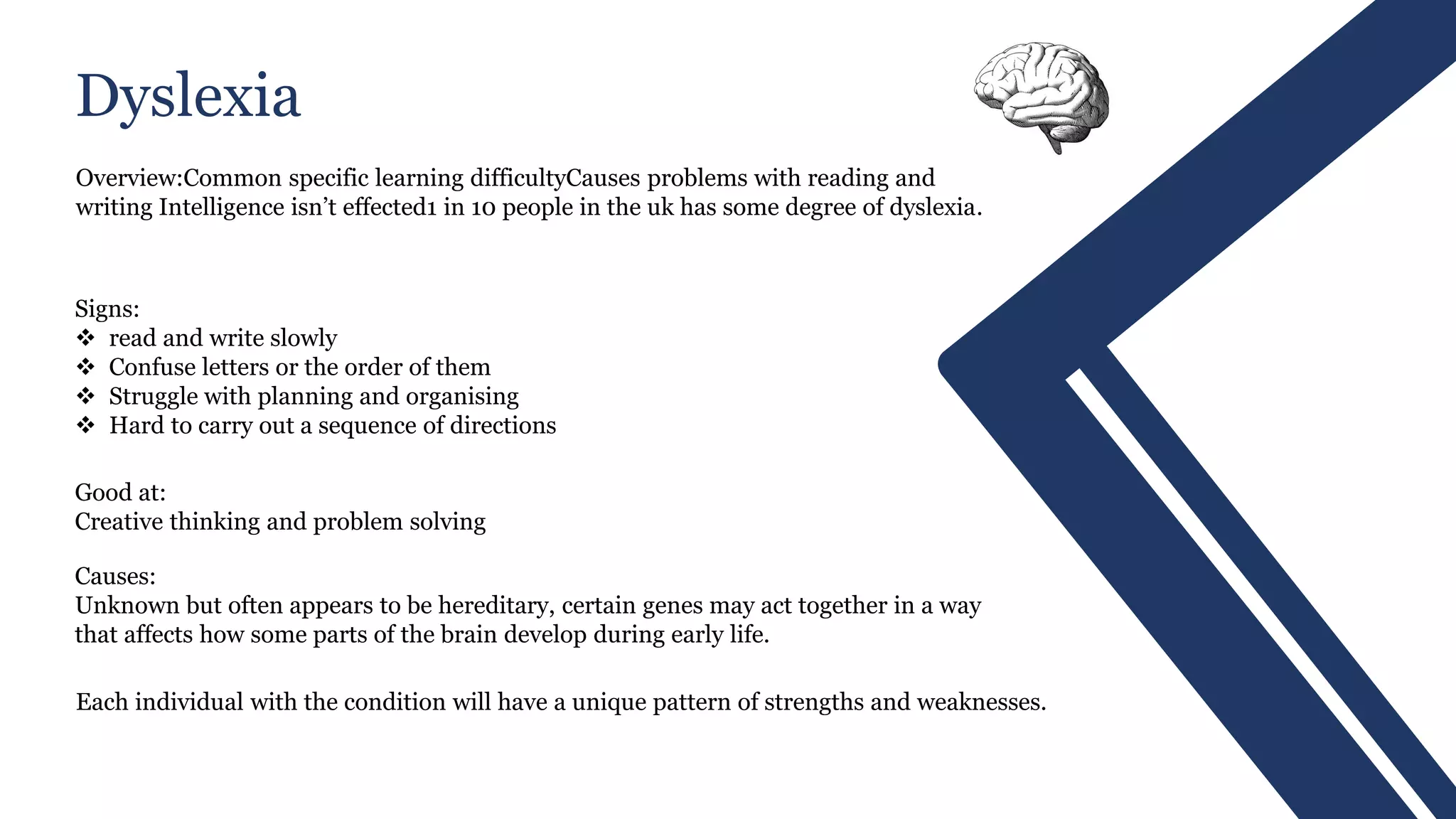 Dyslexia Presentation | PPTX