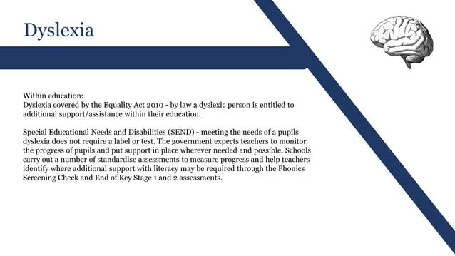 Dyslexia Presentation | PPT