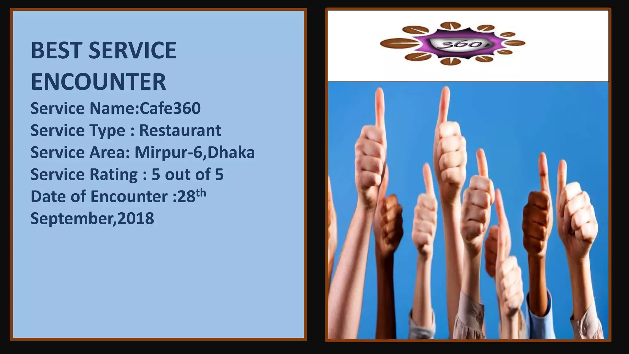 Presentation on best versus worst service encounter | PPTX