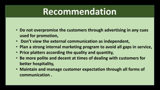 Presentation on best versus worst service encounter | PPTX