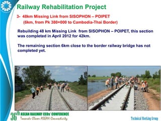 Presentation for Railways Rehabilitation Project in Cambodia for ...
