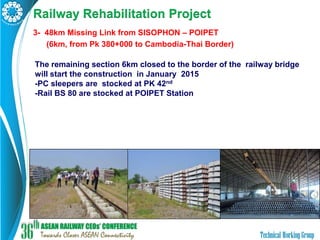 Presentation for Railways Rehabilitation Project in Cambodia for ...