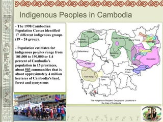 Presentation cambodia indigenous peoples rights to ltr 2014 | PPTX