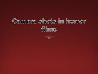 Presentation camera shots | PPTX