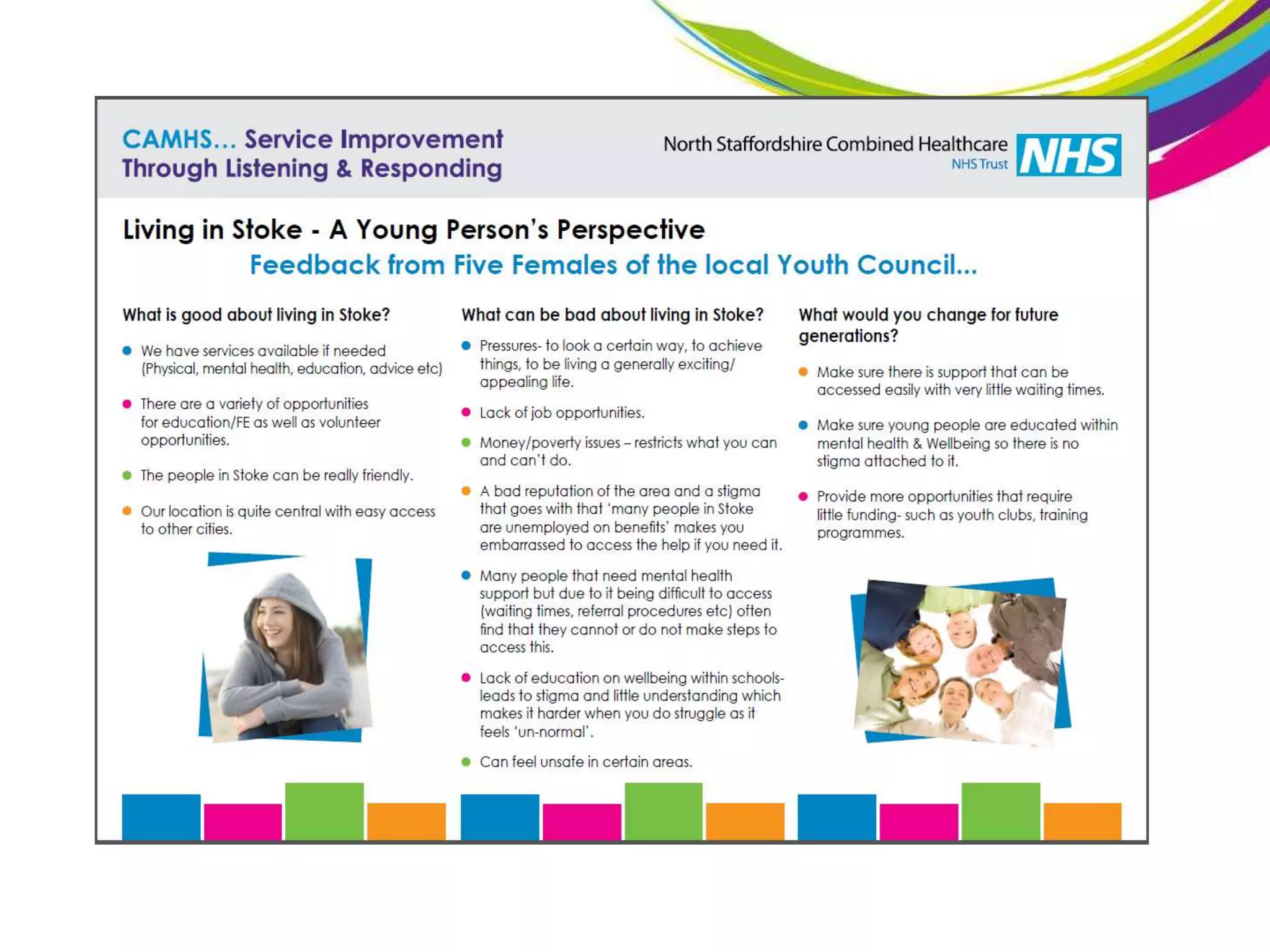 North Staffs Combined NHS Trust - CAMHS Presentation | PPTX